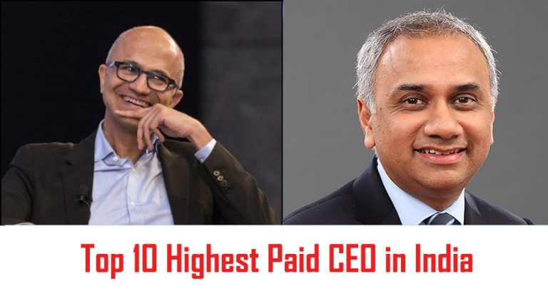 Top 10 Highest Paid CEO In India